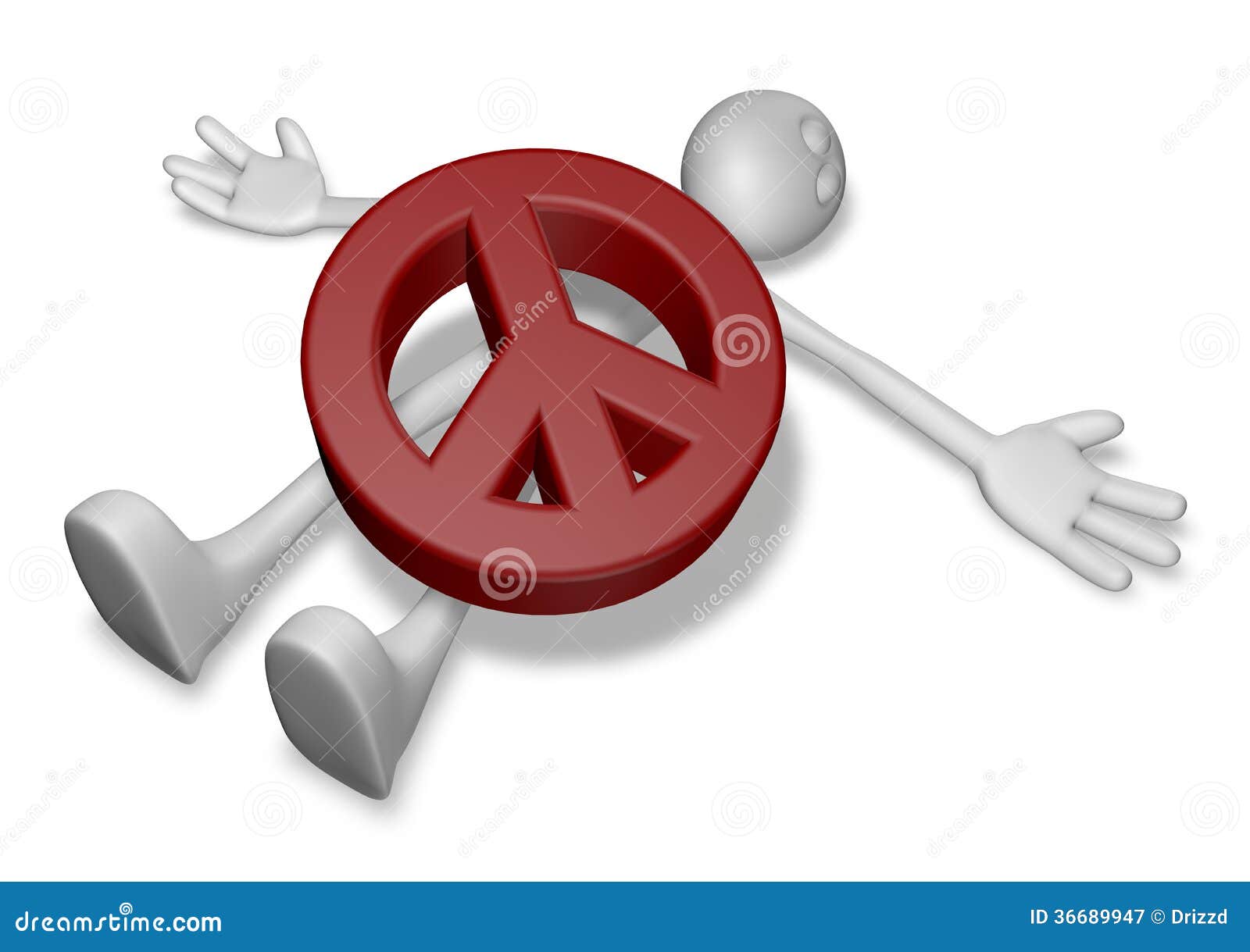 Dead by peace stock illustration. Illustration of icon - 36689947