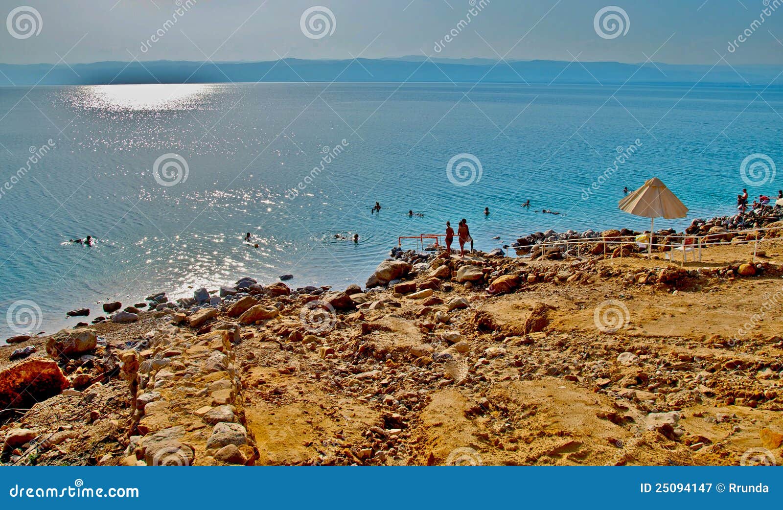 AMMAN BEACH, JORDAN - MARCH 21, 2017: Swimming Pool At The Amman Beach ...