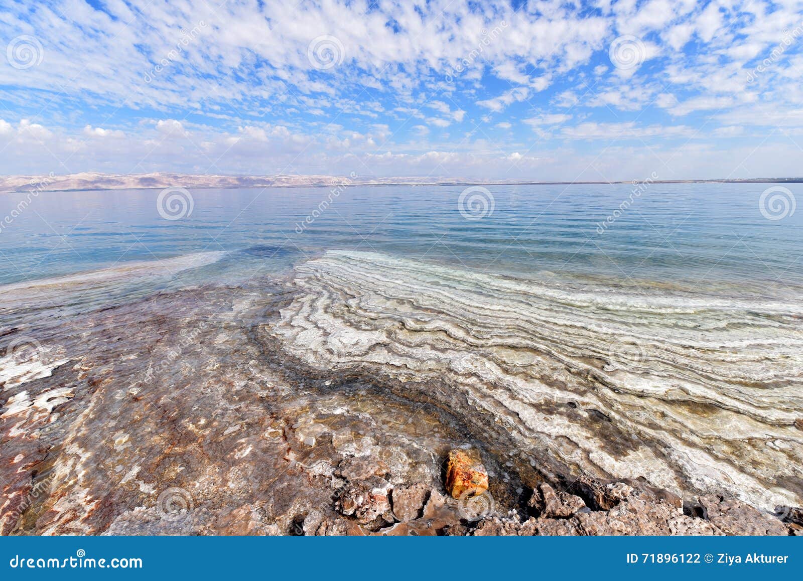 Dead Sea stock photo. Image of salt, dead, israel, jordan - 71896122