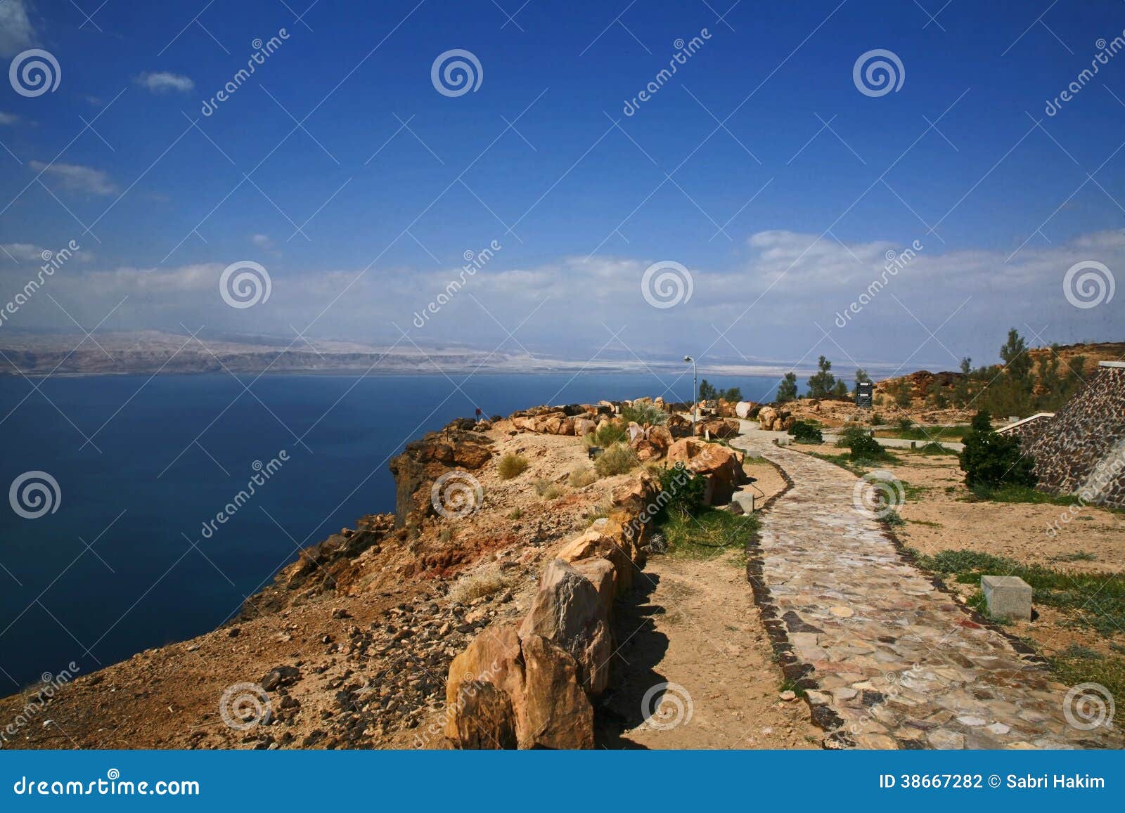Dead Sea in Jordan stock photo. Image of desert, water - 38667282