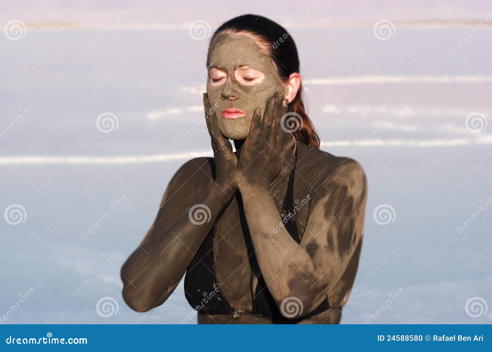Dead Sea Mud stock photo. Image of nature, jordan, climate - 24588580