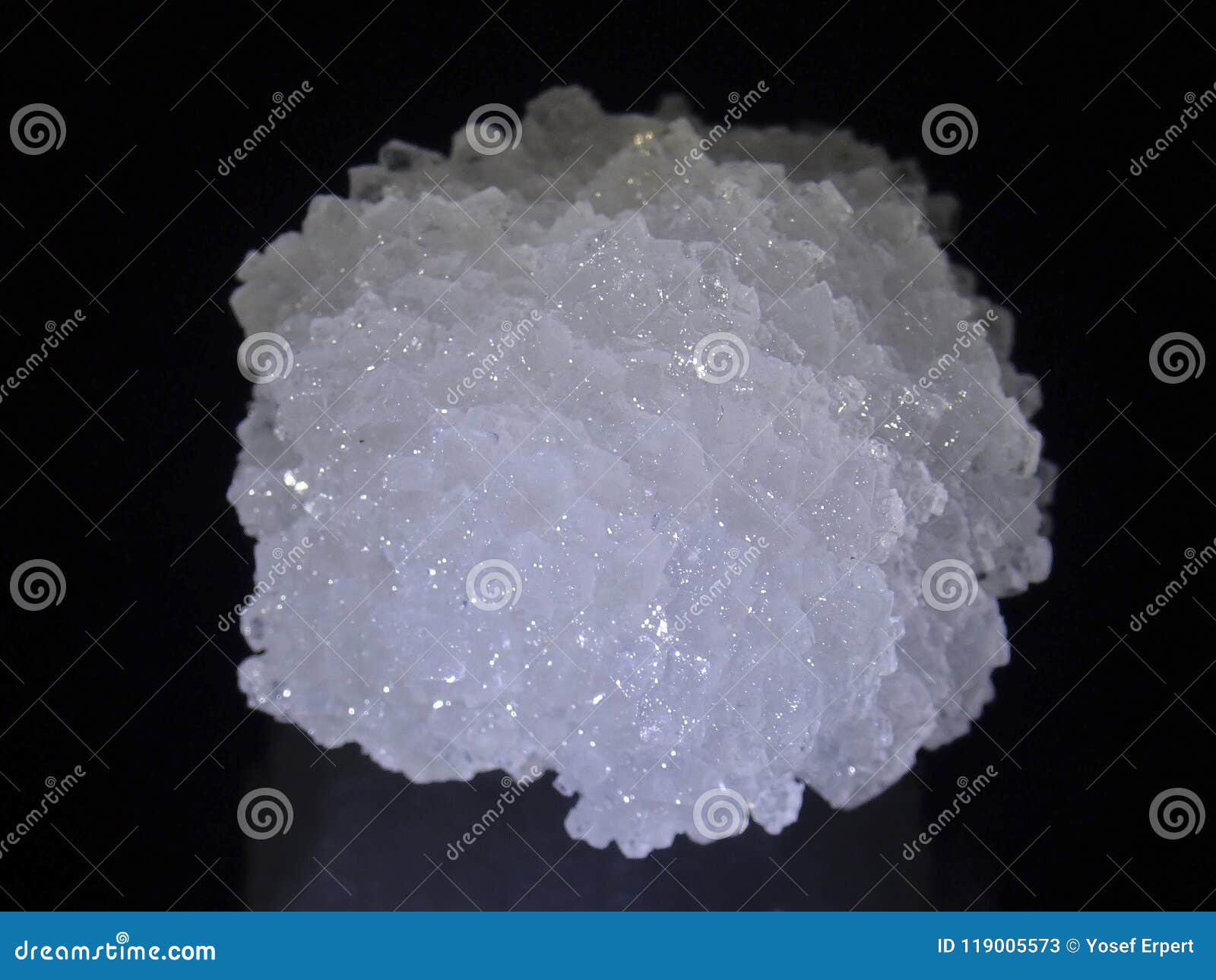 Dead Sea salt stock image. Image of dead, reflection - 119005573