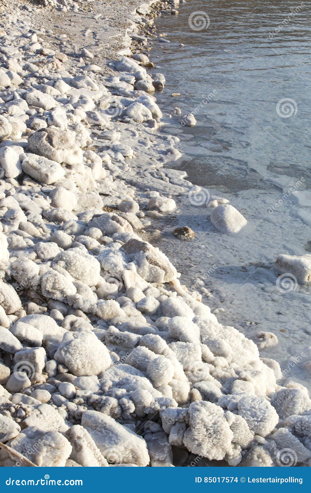 Dead Sea Salt Deposits Stones Stock Photo - Image of minerals, beauty ...