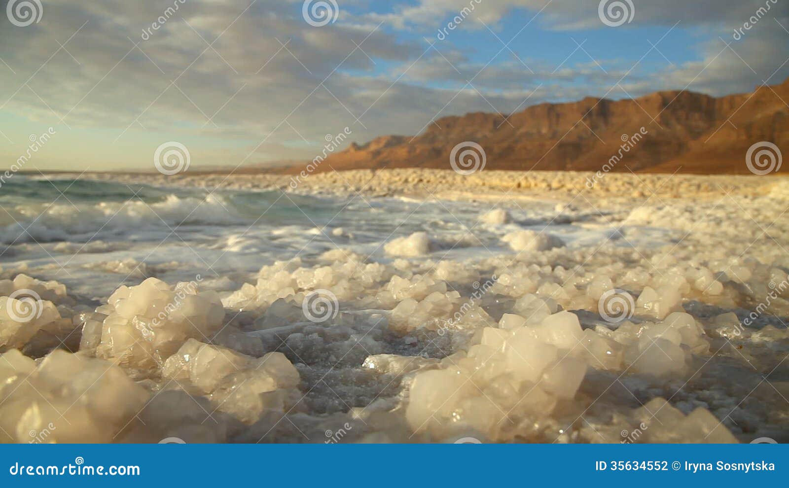 Dead Sea salt. Israel stock footage. Video of 1080p, mineral - 35634552