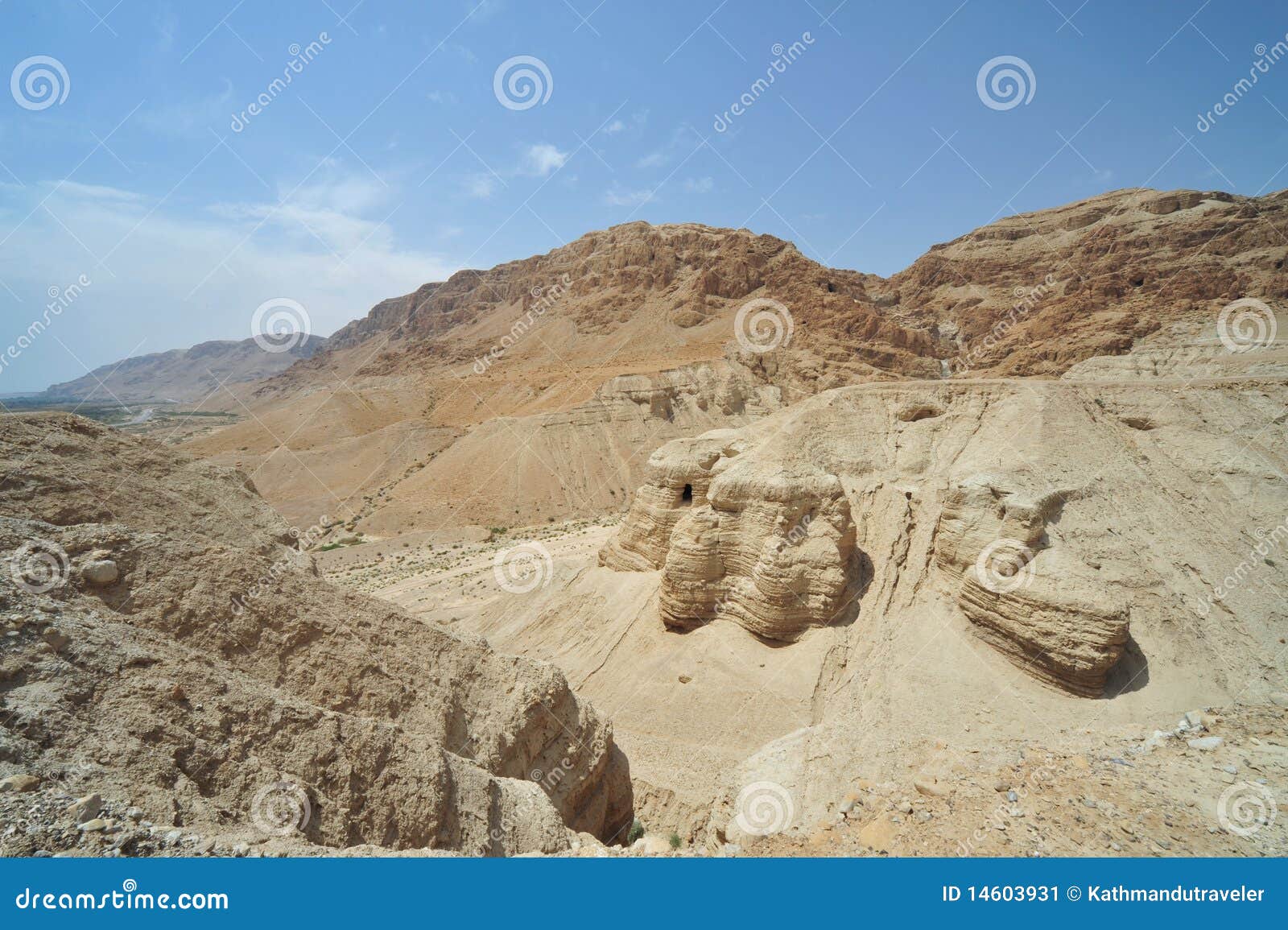 Dead Sea Scroll Caves stock image. Image of travel, israel - 14603931