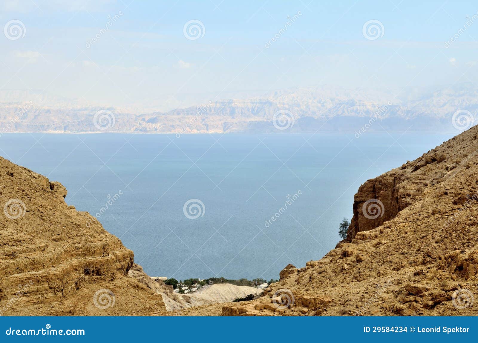 Dead Sea view. stock photo. Image of turquoise, dead - 29584234