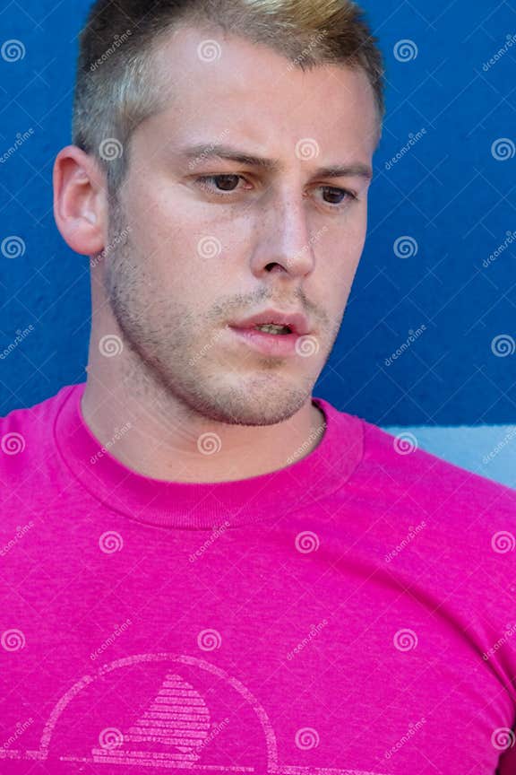 Dead Serious stock photo. Image of good, concerned, blonde - 5421746