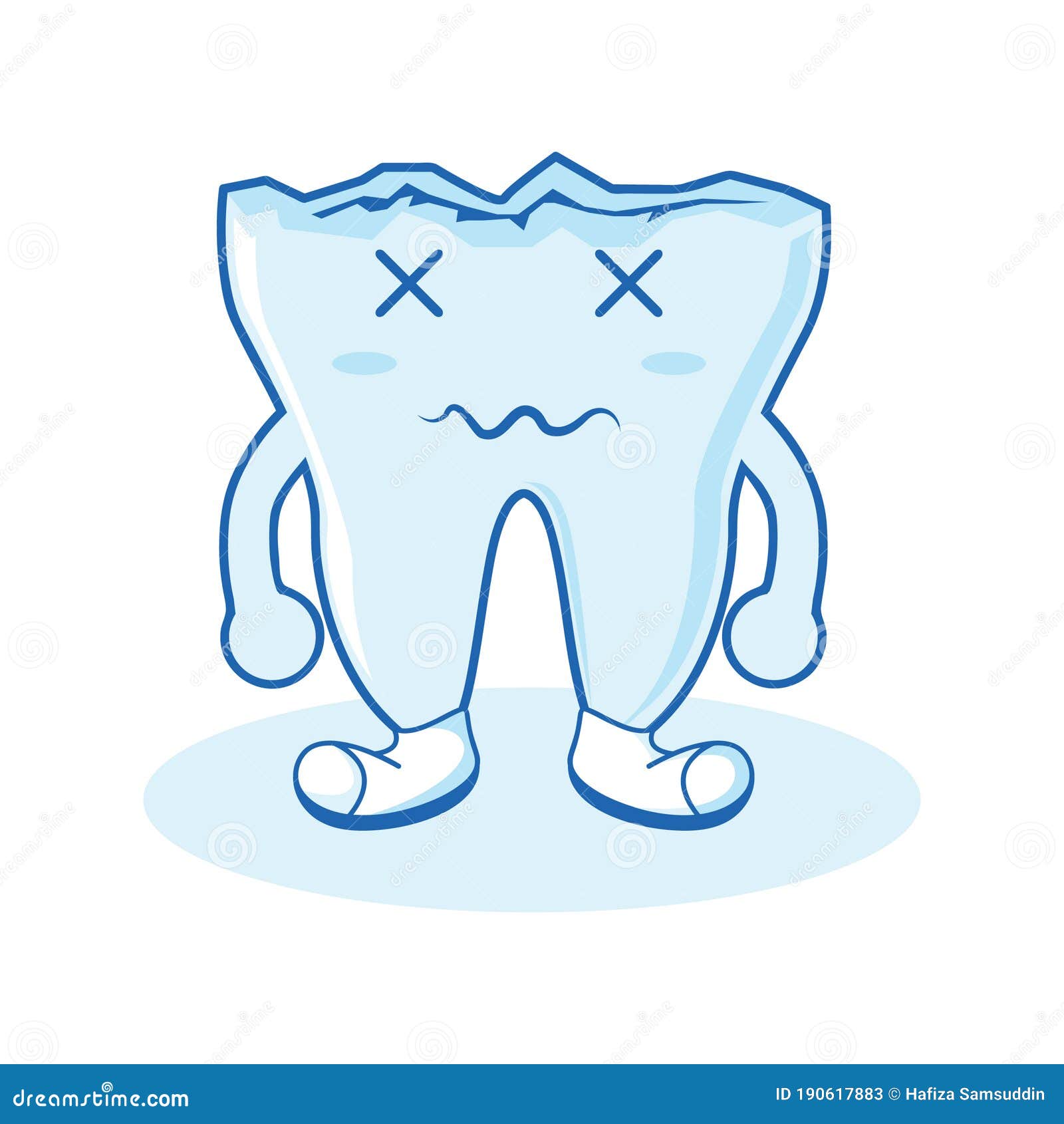 Dead From Tooth Holes Stock Photo | CartoonDealer.com #42536832