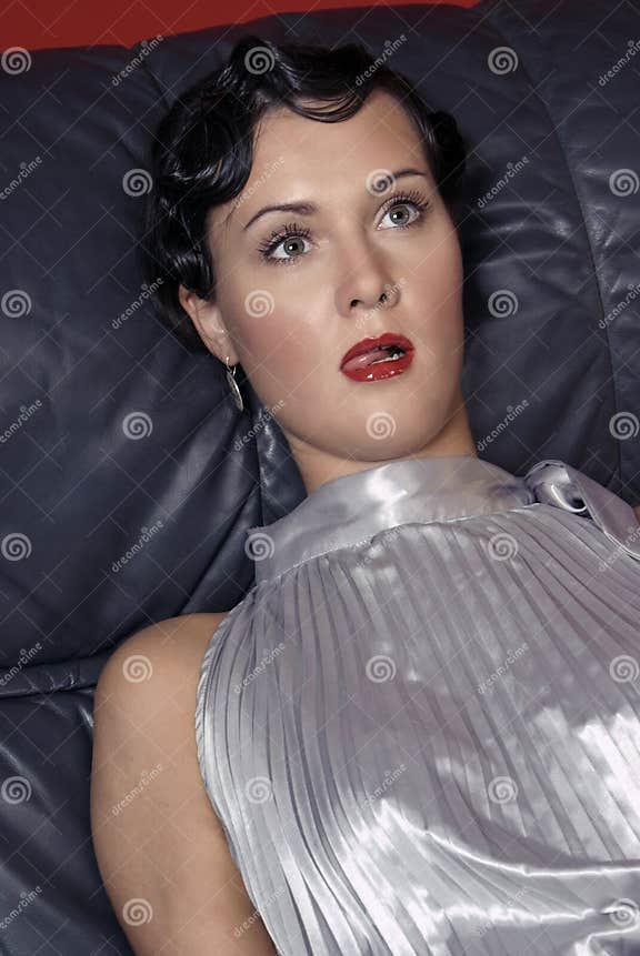 Dead Woman Lying on the Sofa Stock Photo - Image of corpse, indication ...