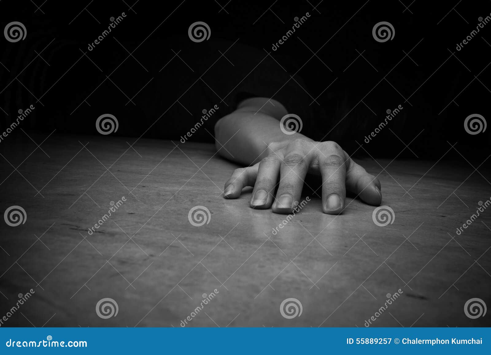 Dead Woman S Body. Focus on Hand Stock Image - Image of aggression ...