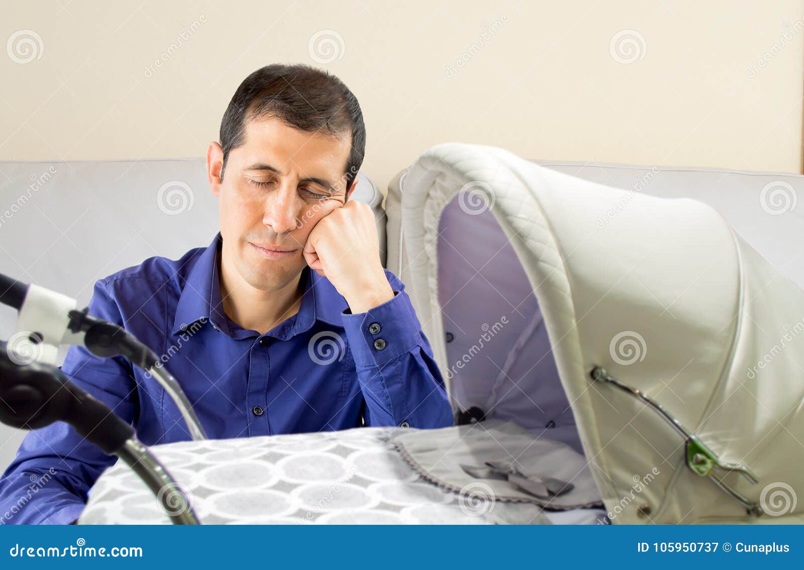 The deadbeat dad stock image. Image of house, pram, child - 105950737