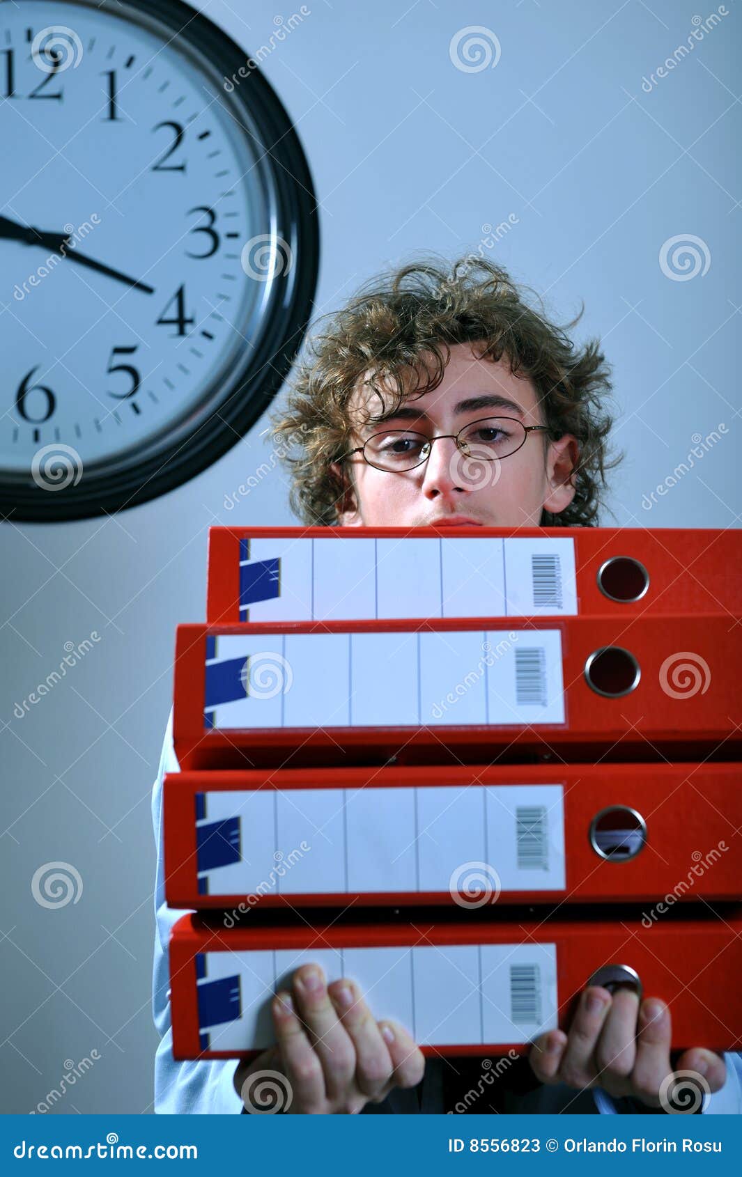 Deadline stock image. Image of person, stack, paper, passing - 8556823