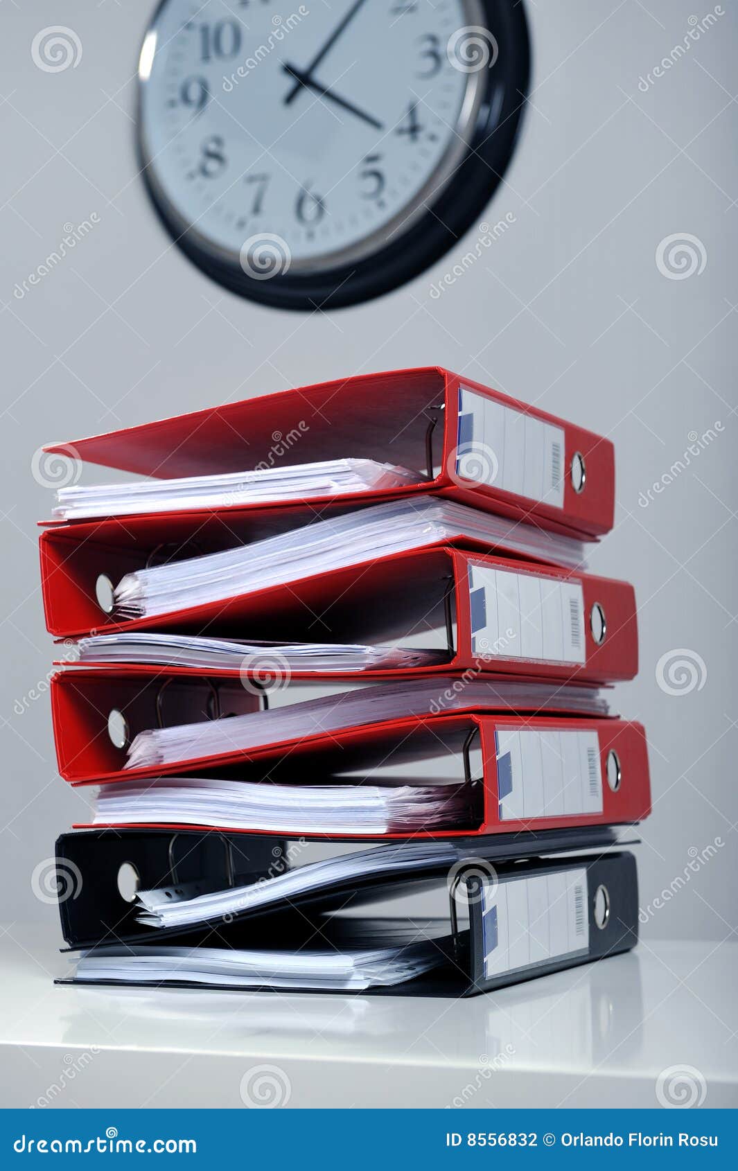 Deadline stock photo. Image of files, folders, office - 8556832