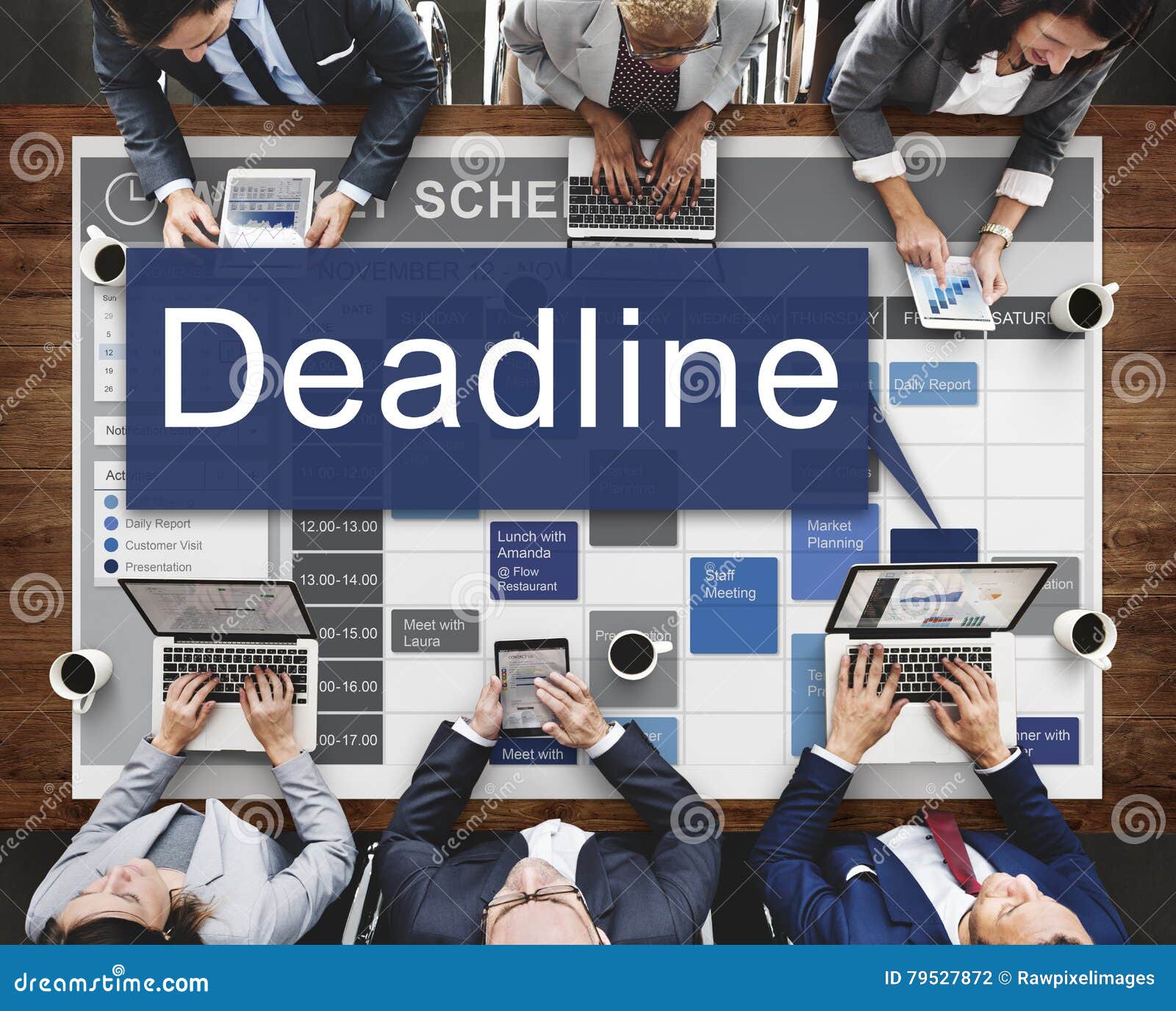 Deadline Appointment Final Time the End Countdown Urgency Concept Stock ...