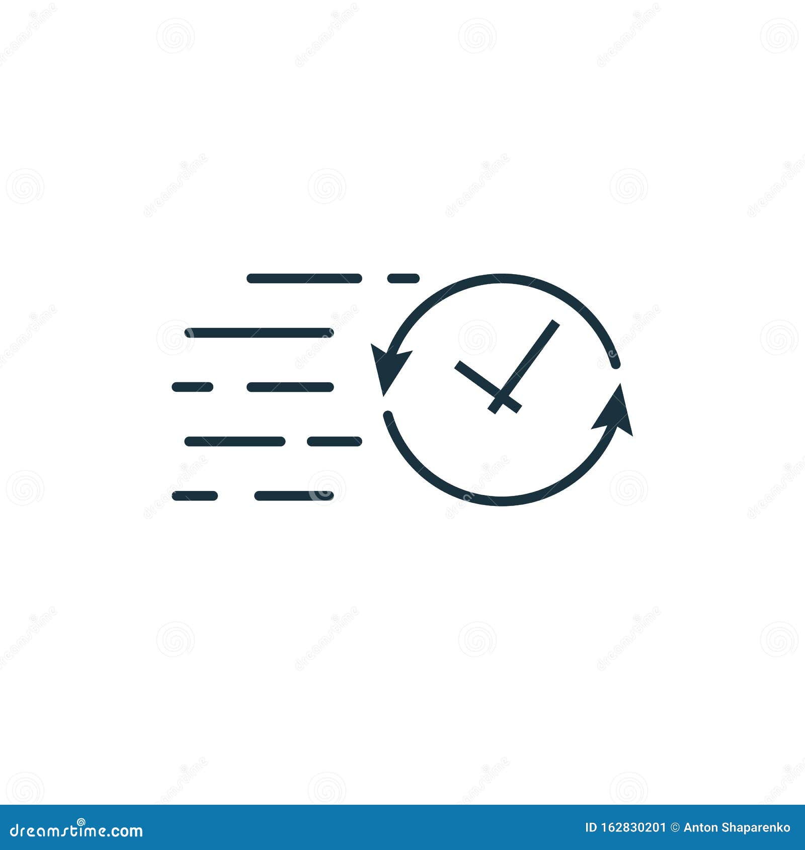 Deadline Icon. Simple Element from Startup Icons Collection Stock ...