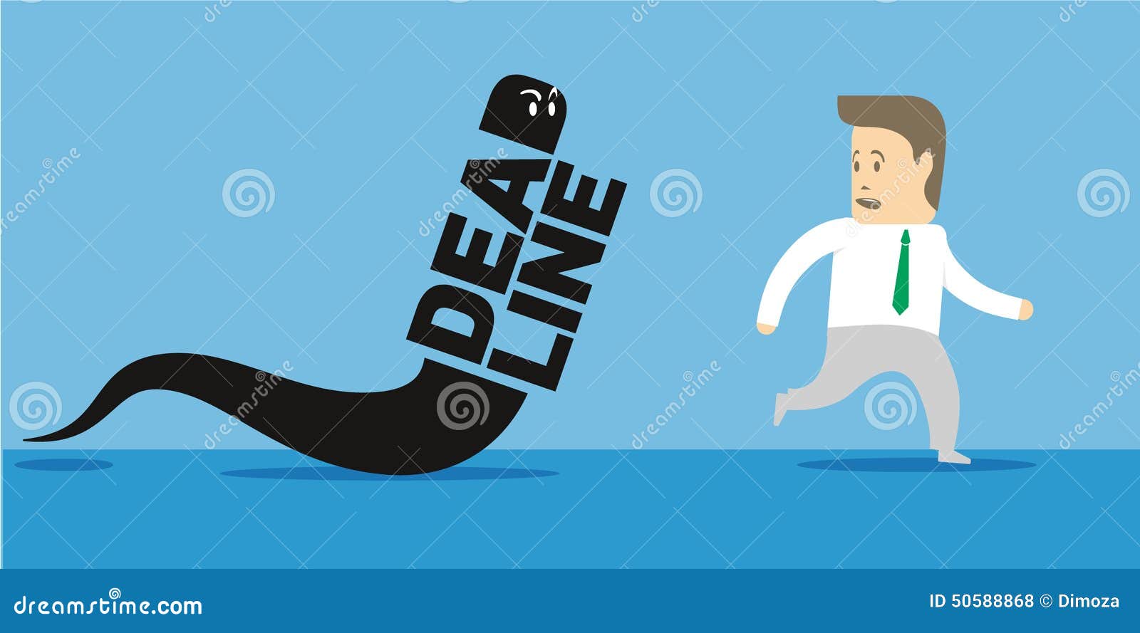 Hapless Boy Character Battles Storm And Wind, His Fractured Umbrella A ...