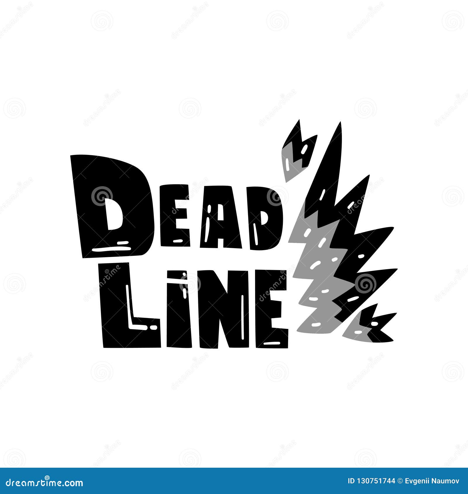Deadline Punctuality Time Management Productivity Efficiency Business Concept Vector