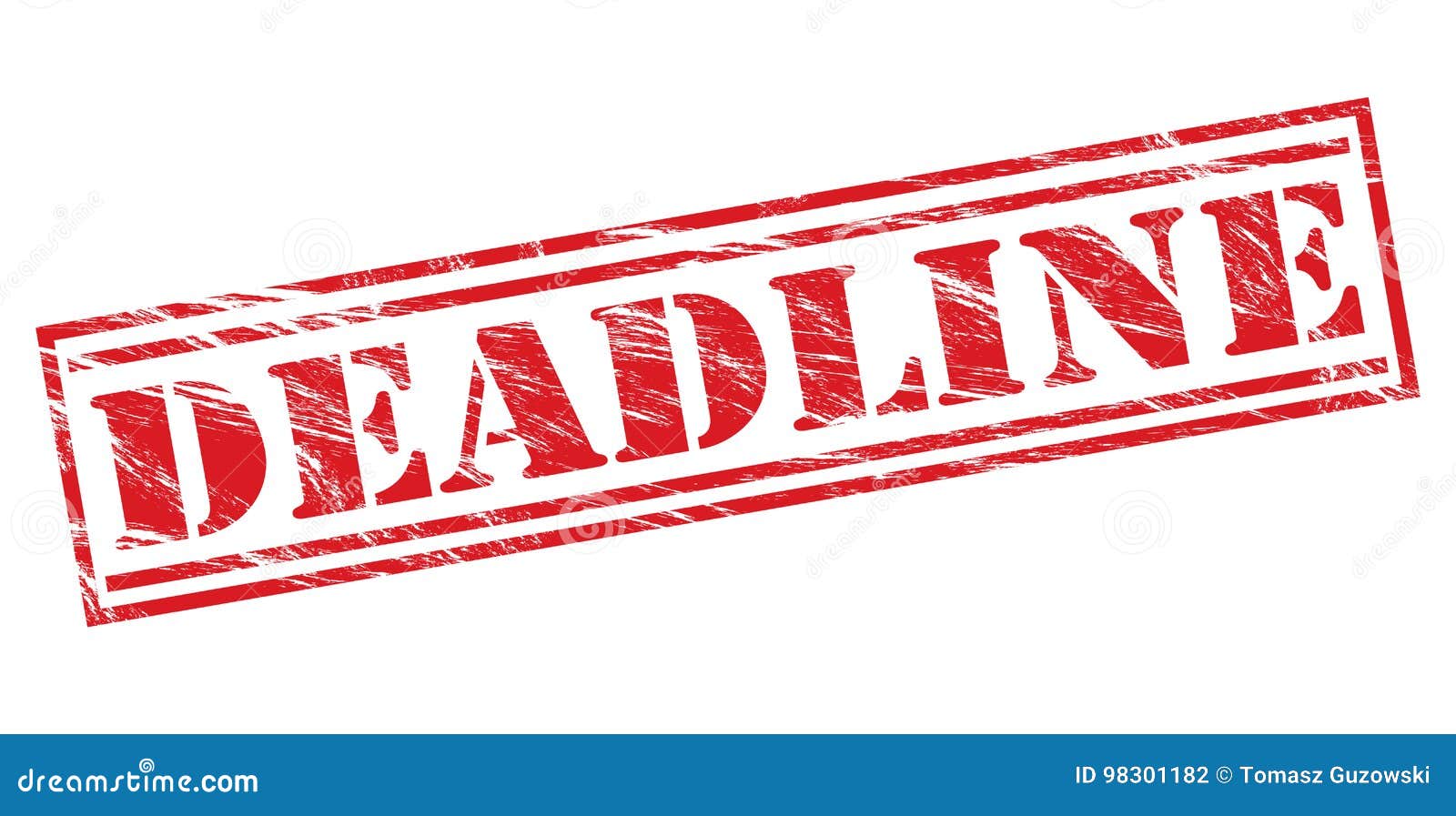 Deadline red stamp stock illustration. Illustration of illustrative ...