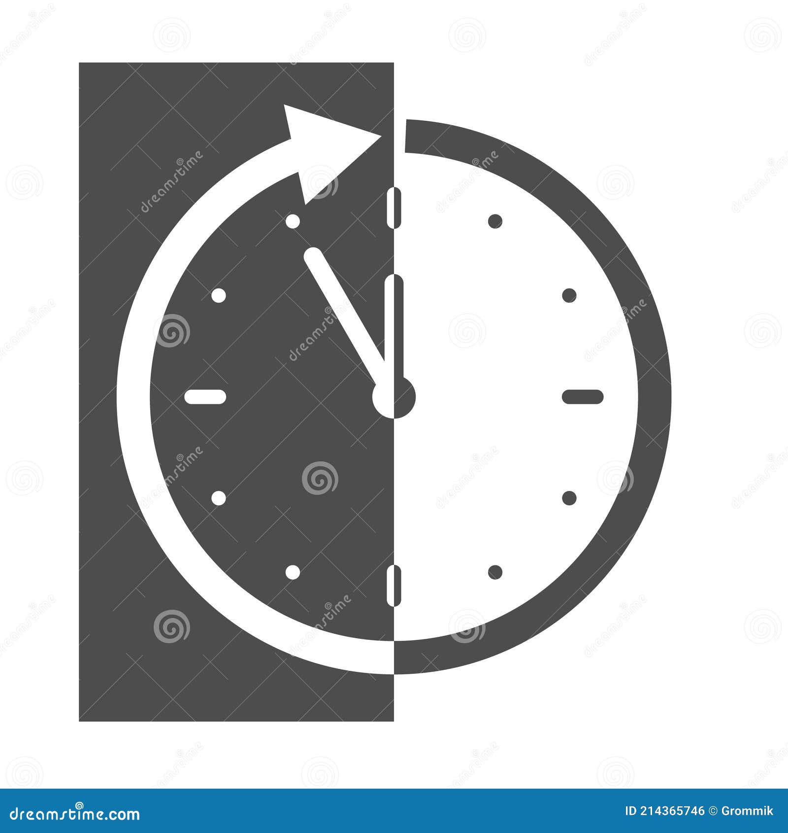 Deadline Symbol. Time of Completion of the Work or Order Stock Vector ...