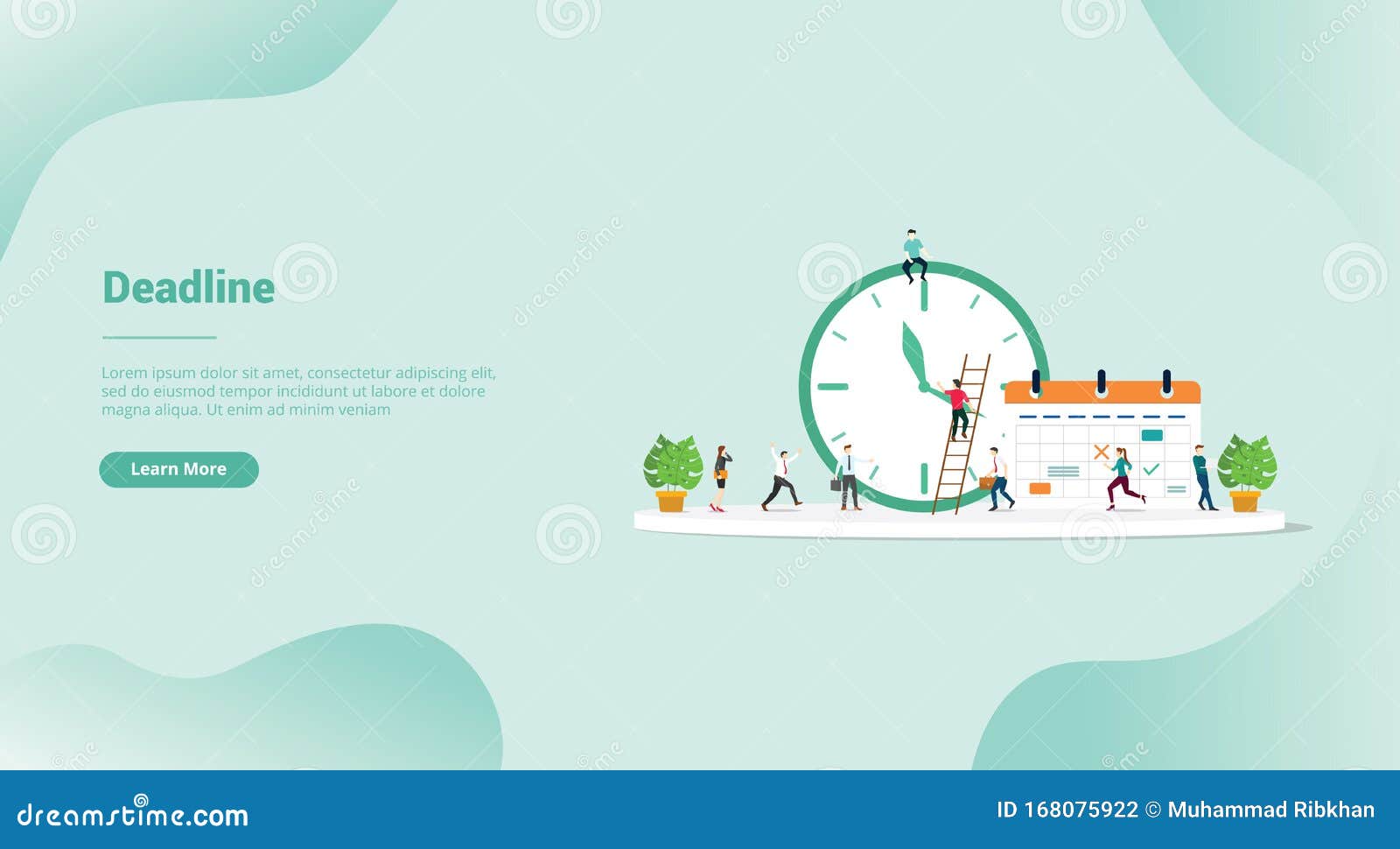 Deadline or Time Schedule for Website Template or Landing Homepage ...