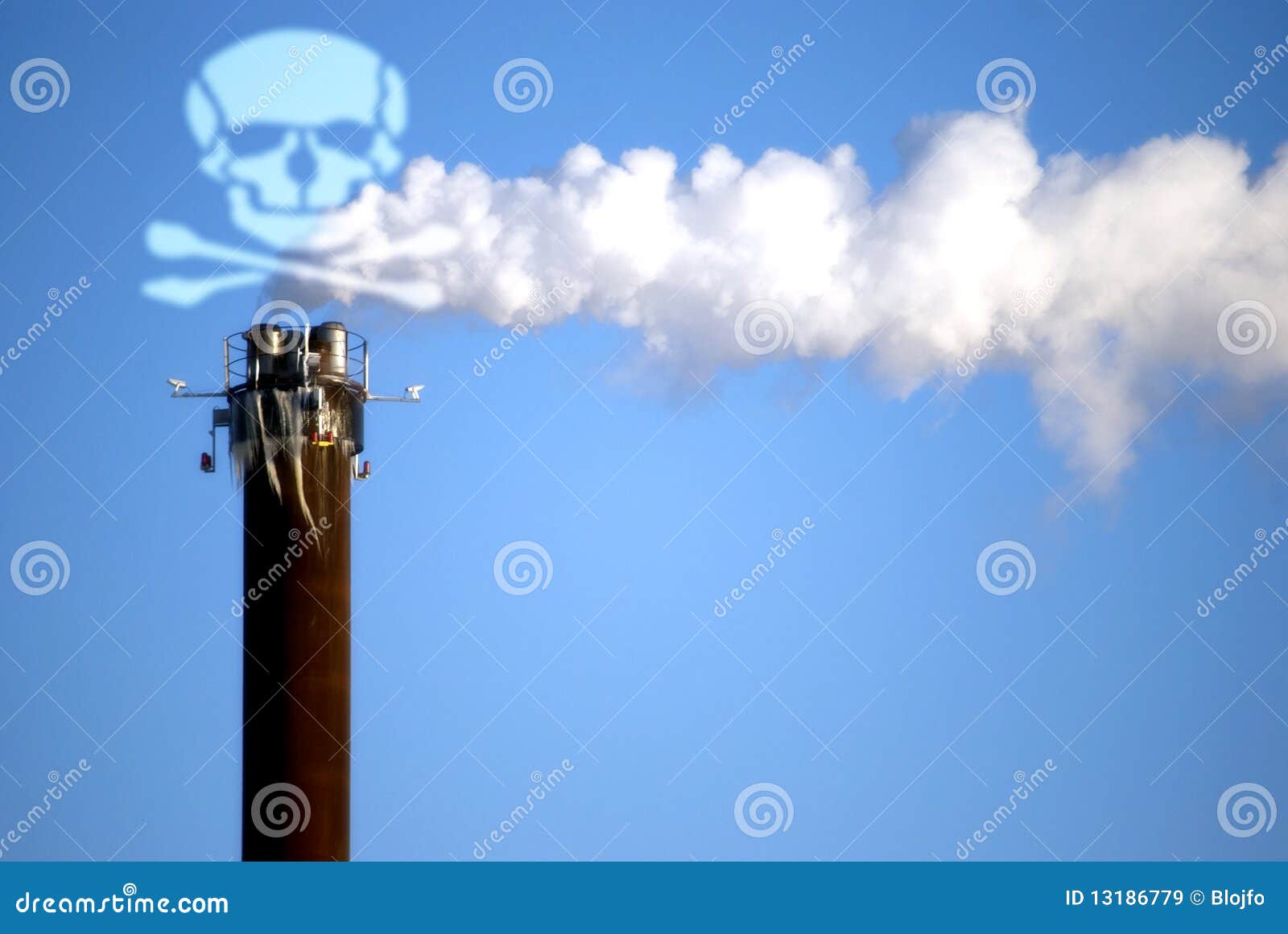 Deadly smoke stock image. Image of smog, waste, chimney - 13186779
