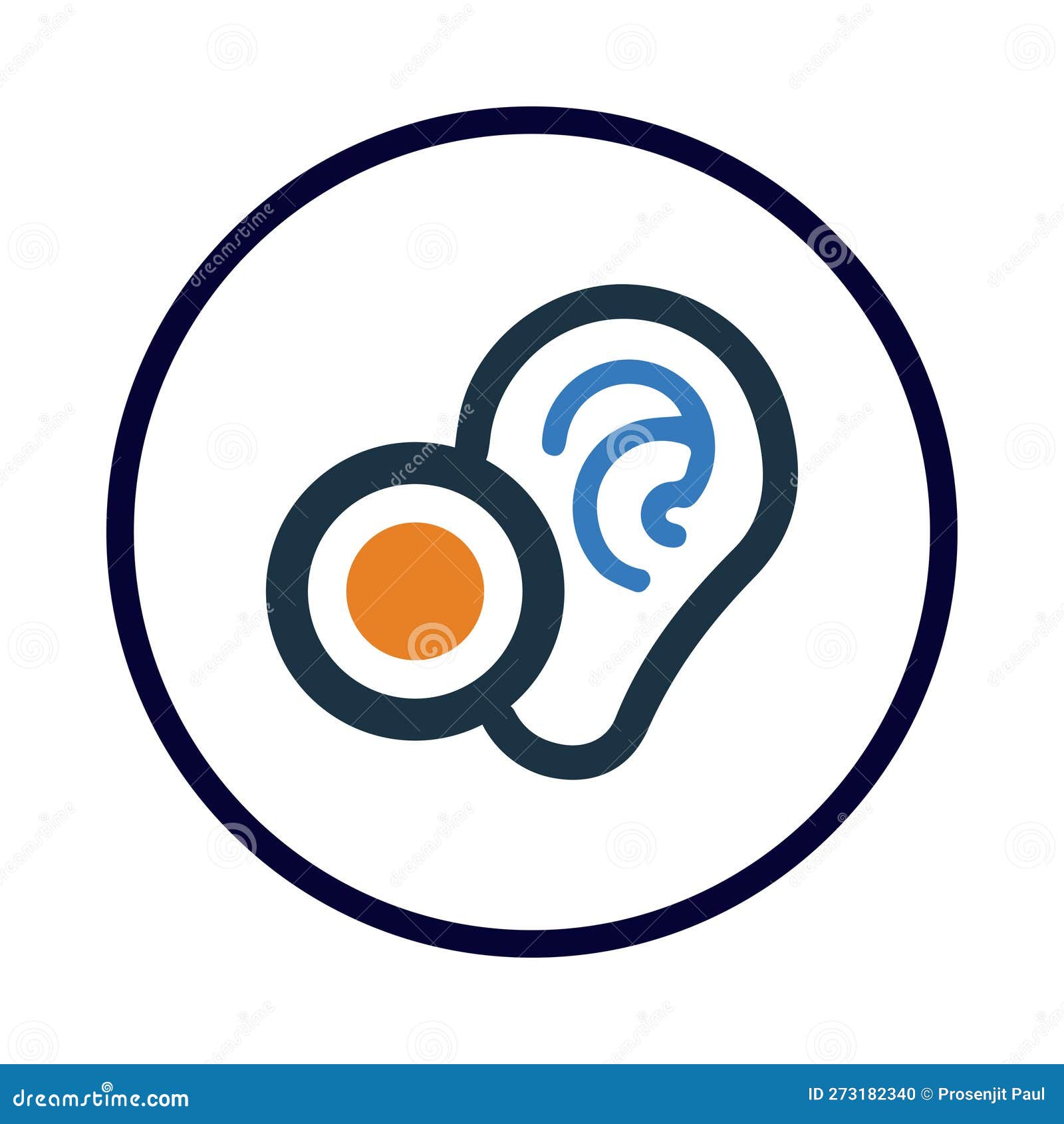 Deaf, Ear, Audiology, Deaf Ear Audiology Icon Stock Vector ...