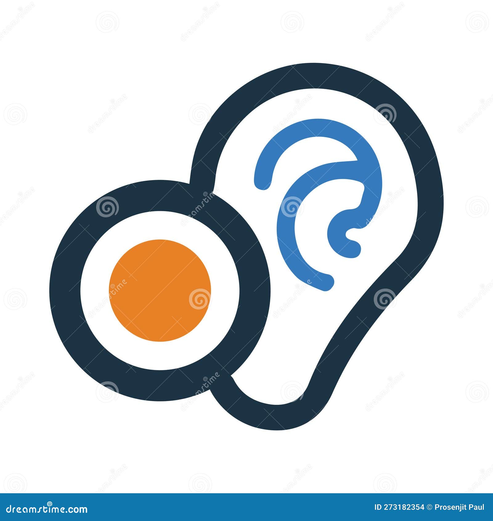 Deaf, Ear, Audiology, Deaf Ear Audiology Icon Stock Vector ...