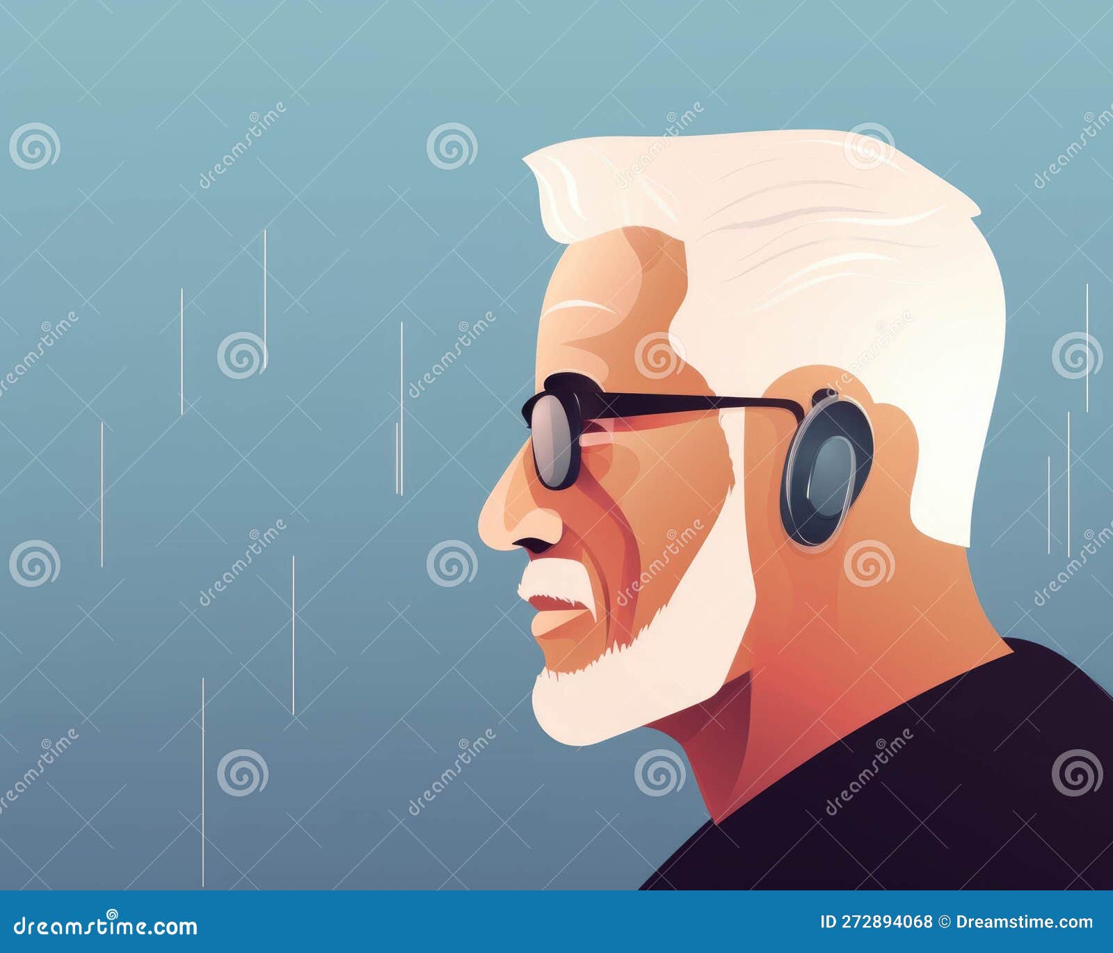 A Deaf Person Using AI Powered Hearing Aids To Better Access Sound ...