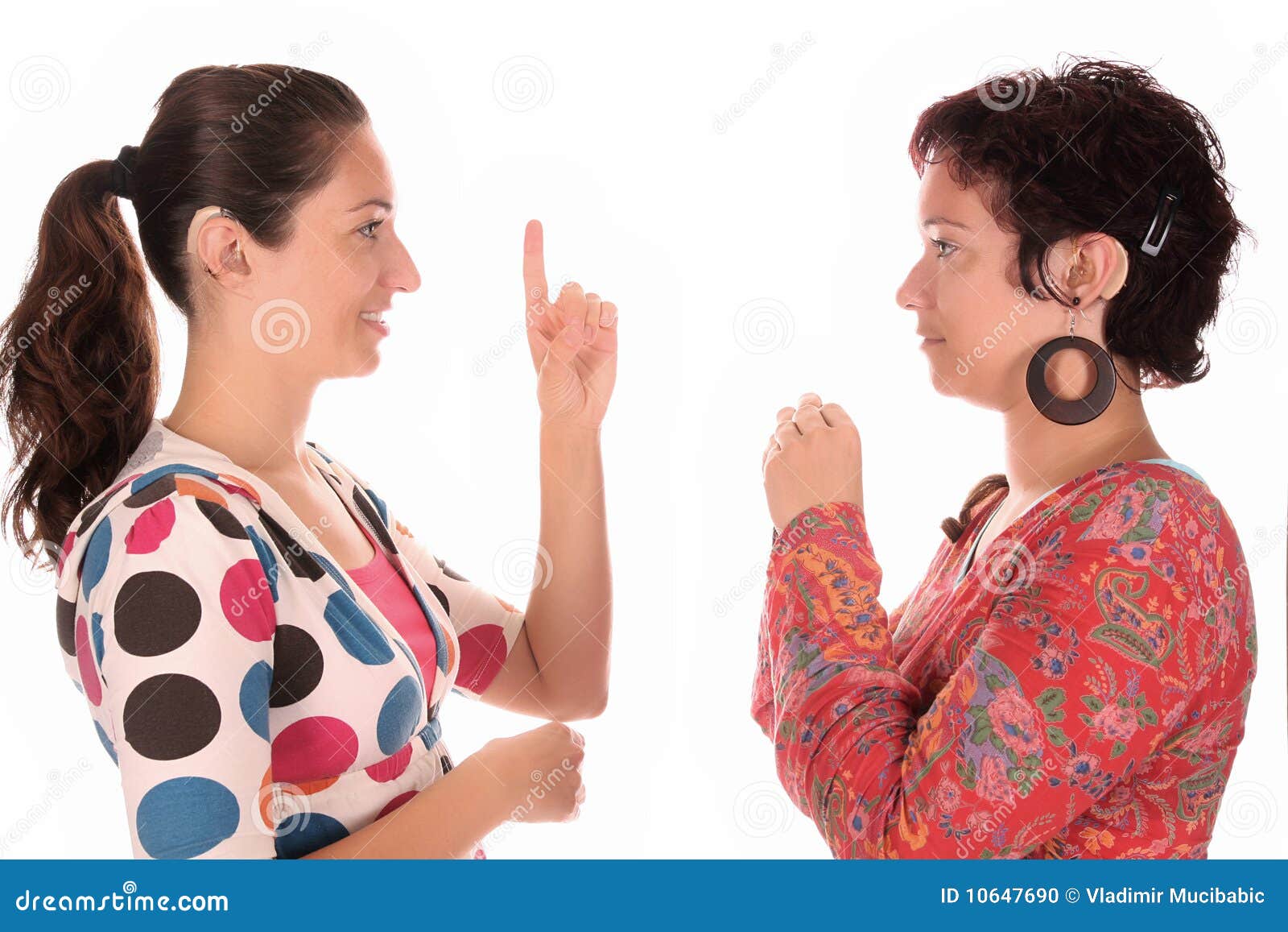 Deaf Persons Hand Demonstrating Stock Photo - Image of communicate ...