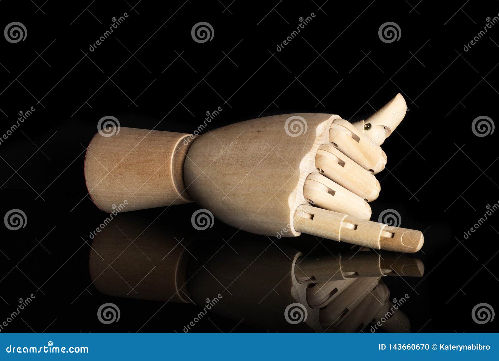 Deaf Sign Language Isolated on Black Glass Stock Photo - Image of ...