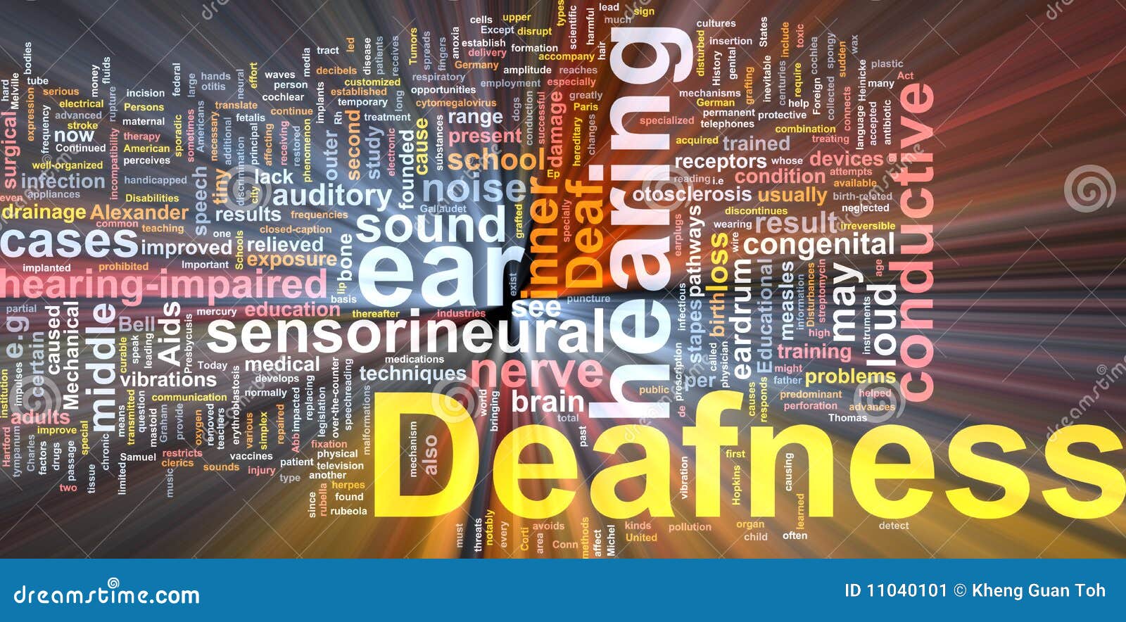 Congenital Deafness Causes Vector Infographic Template | CartoonDealer ...