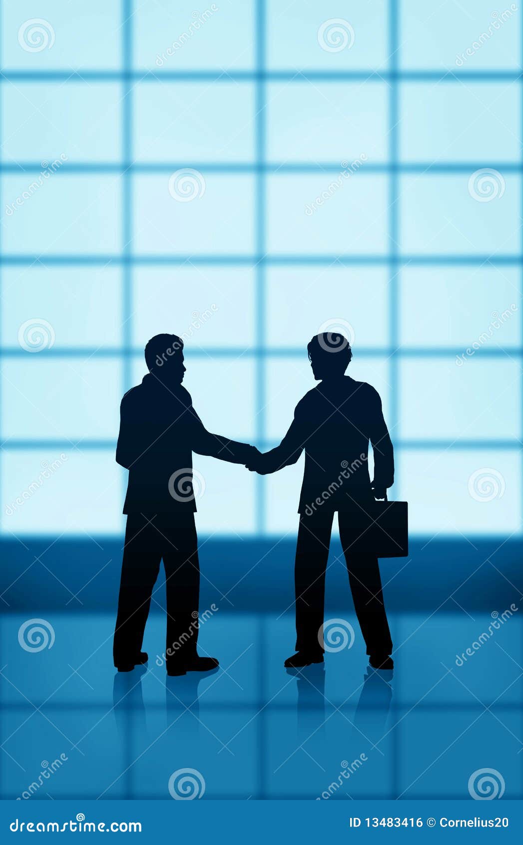 Deal stock illustration. Illustration of window, blue - 13483416