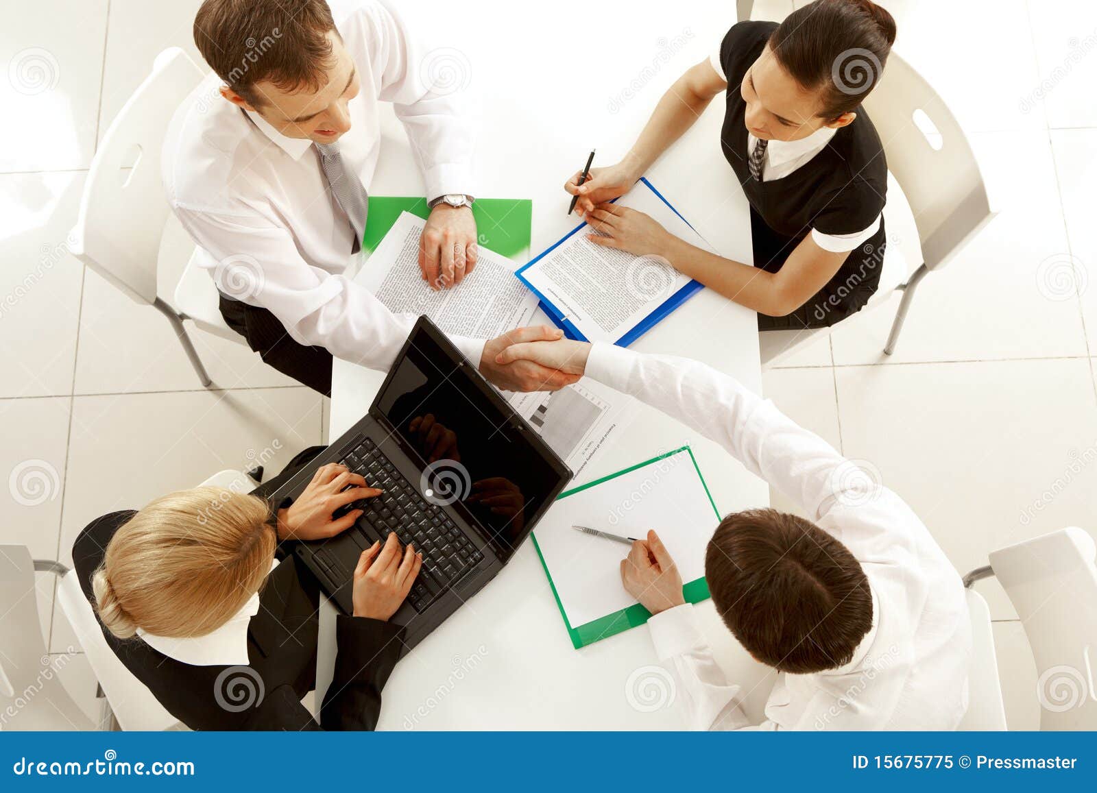 Deal stock image. Image of businesspeople, agree, adults - 15675775