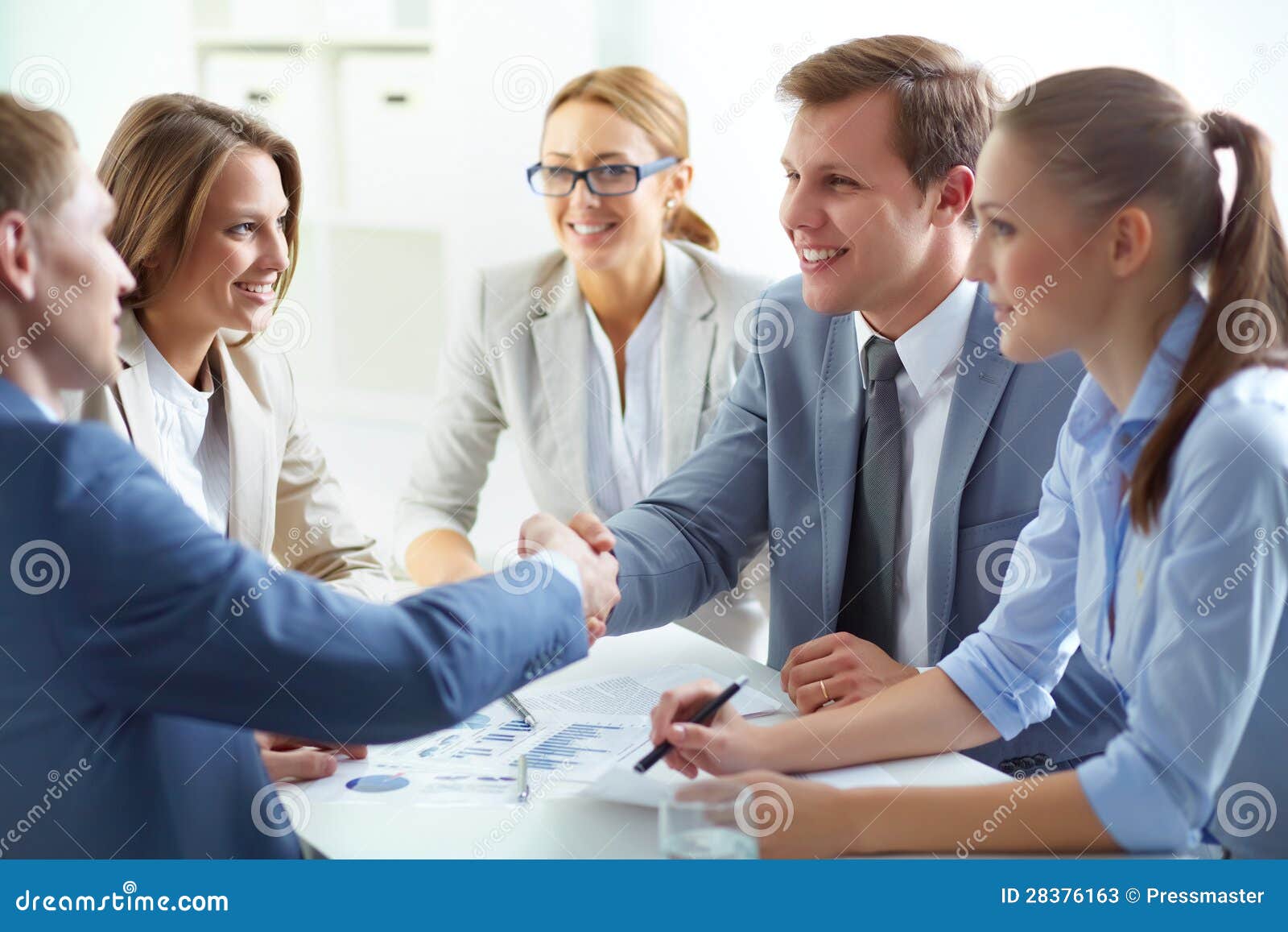 Deal stock image. Image of lifestyle, formal, meeting - 28376163