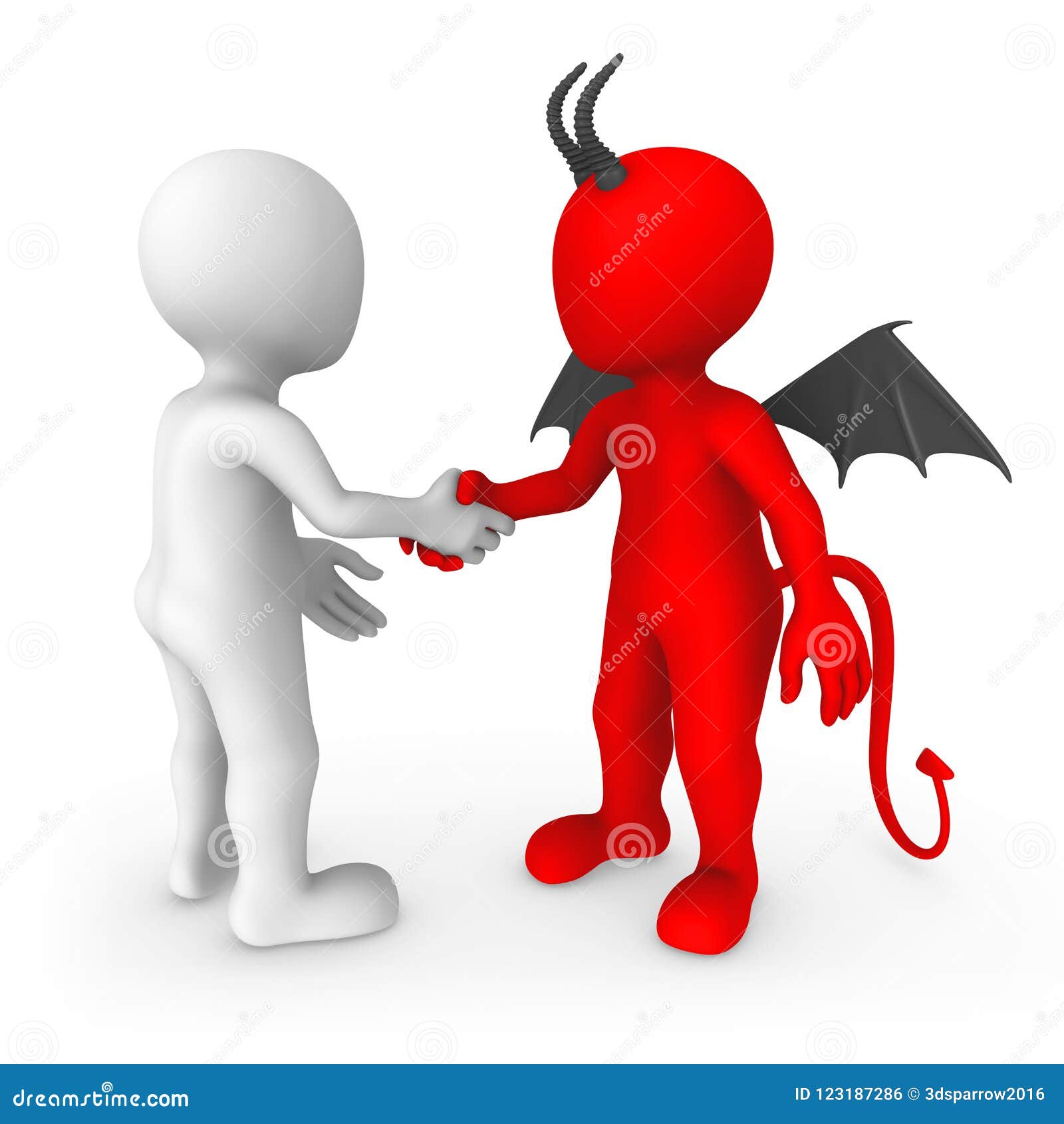 Deal with the Devil Concept. Stock Illustration - Illustration of hand ... Deal with the Devil Concept. Stock Illustration - Illustration of hand ...