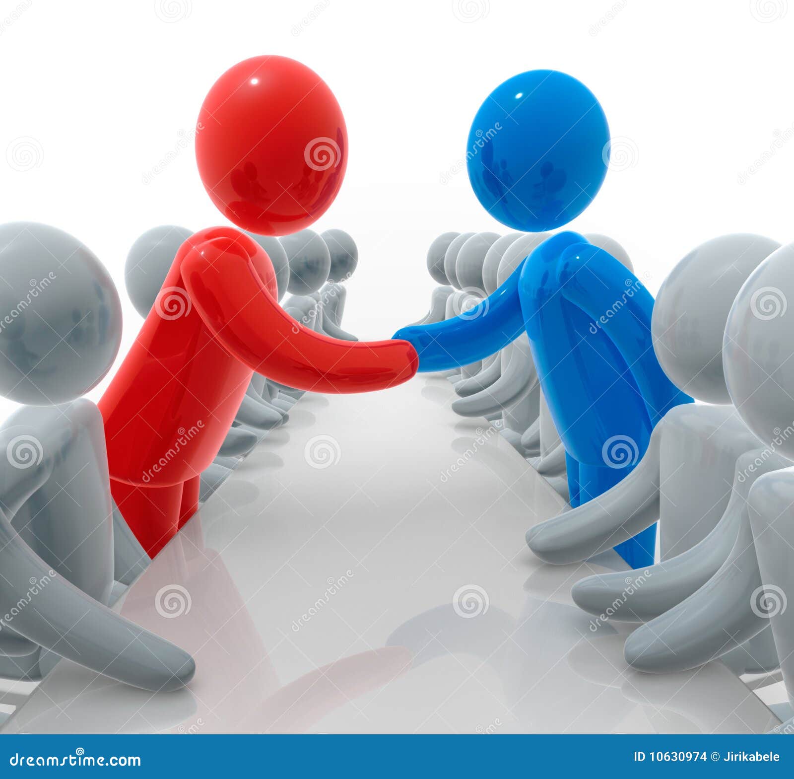 Deal done stock illustration. Illustration of greeting - 10630974