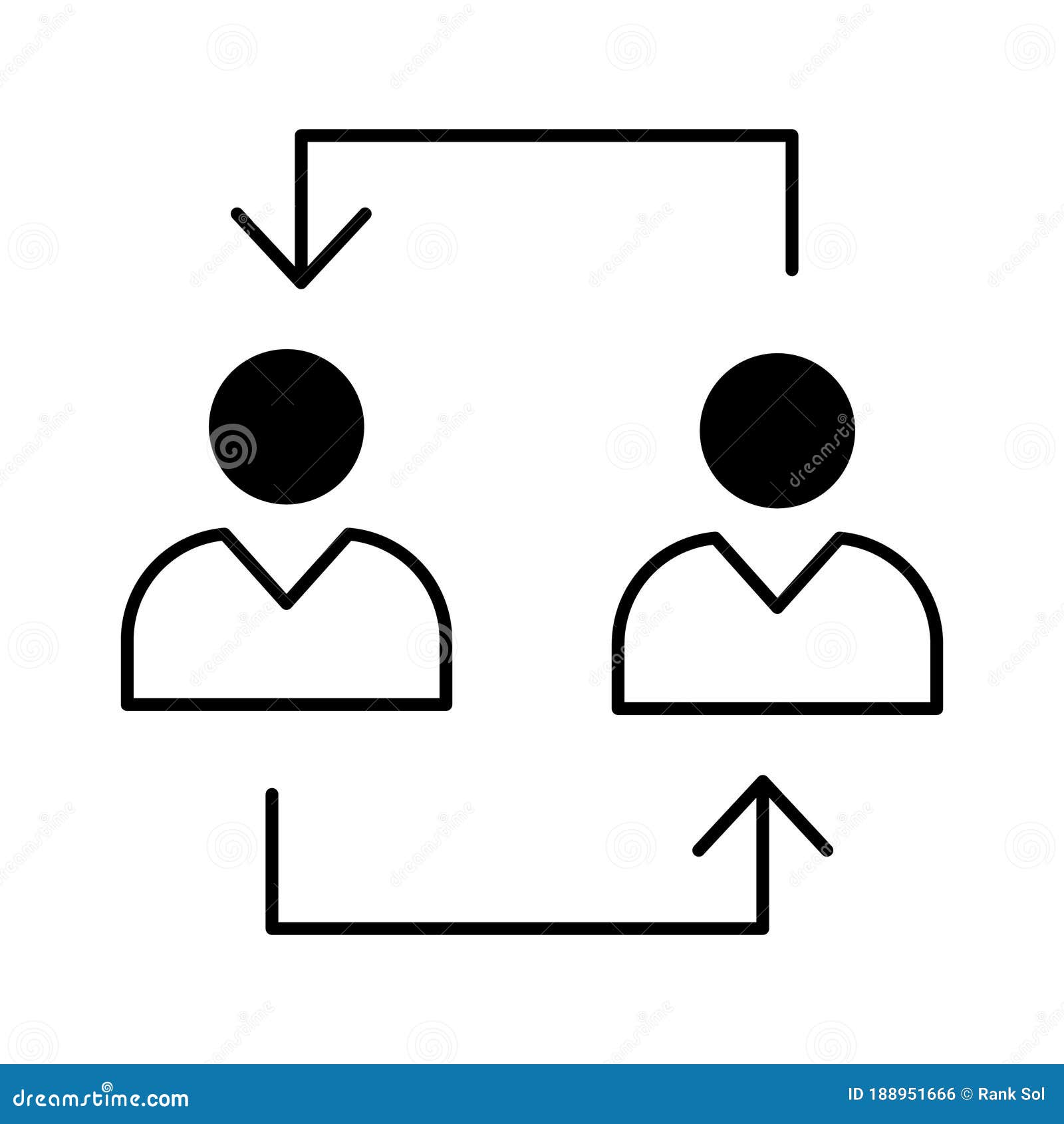 Deal Glyph Style Vector Icon Which Can Easily Modify or Edit Stock ...