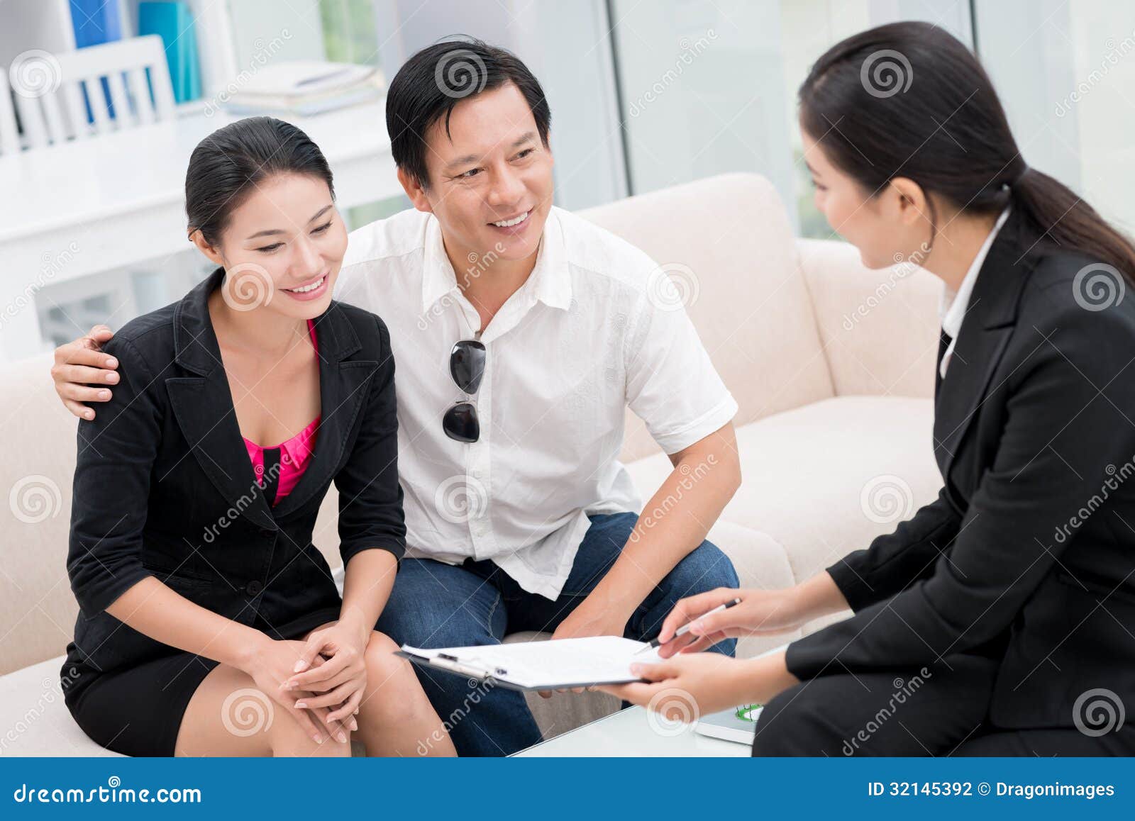 Dealing at the office stock photo. Image of document - 32145392
