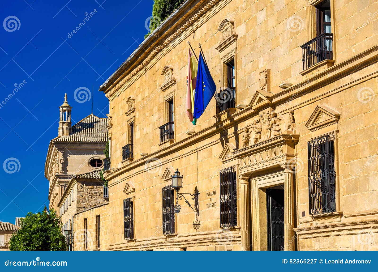 Dean Ortega Palace in Ubeda, Spain Stock Image - Image of ...