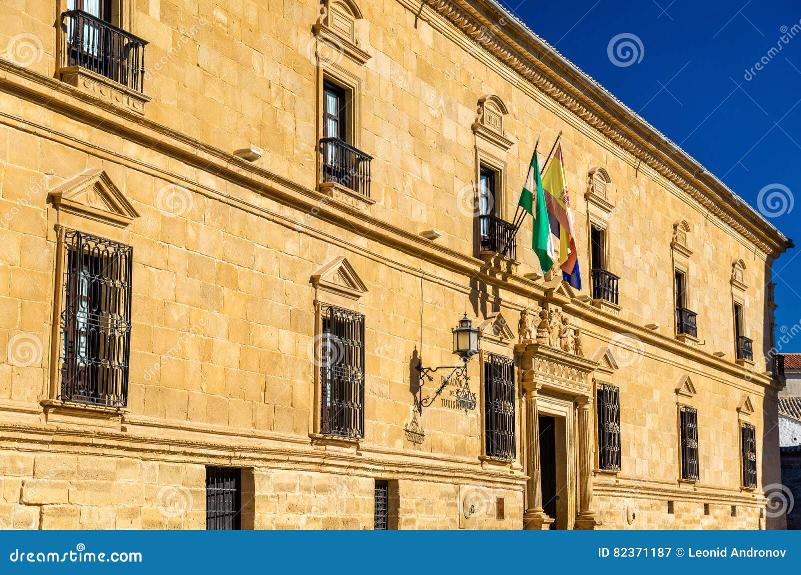 Dean Ortega Palace in Ubeda, Spain Stock Image - Image of office ...