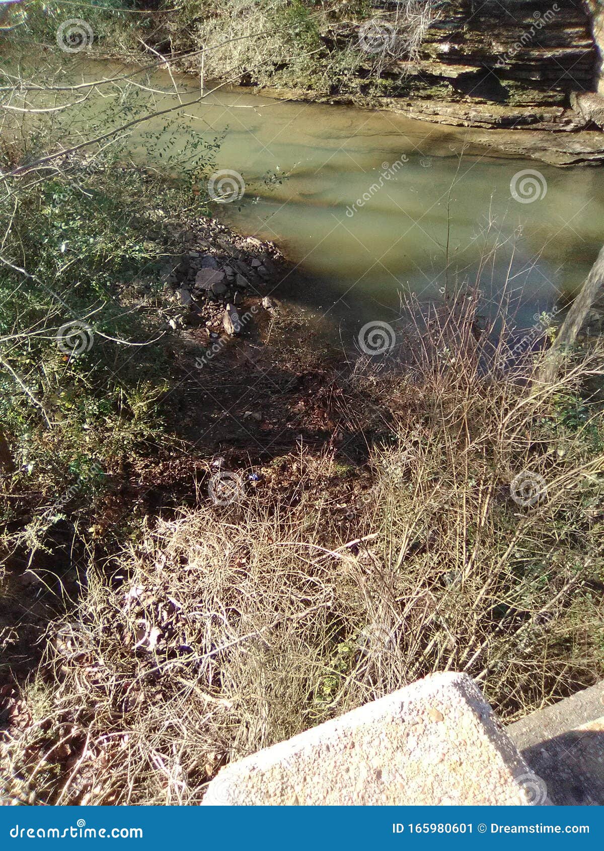 Dean Springs Calming Valley View Beauty Stock Image - Image of view ...