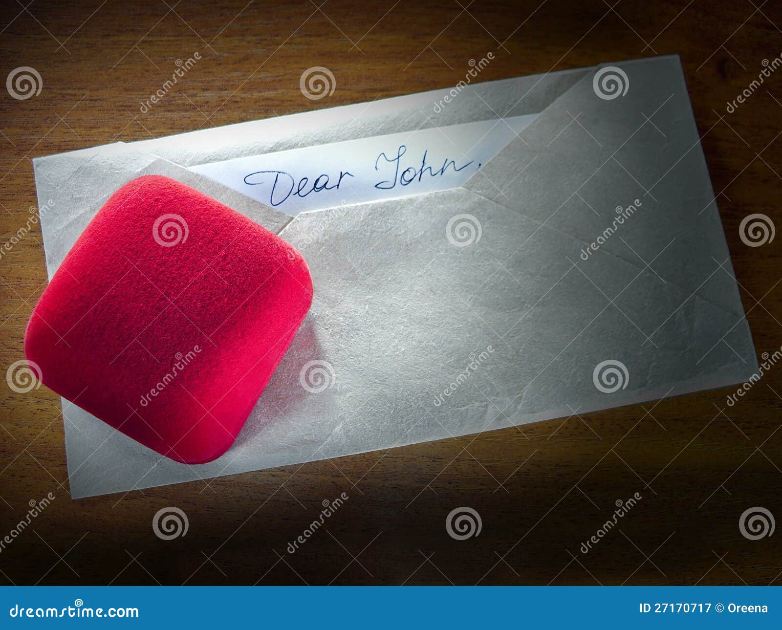 Dear John letter stock image. Image of john, dear, ring - 27170717