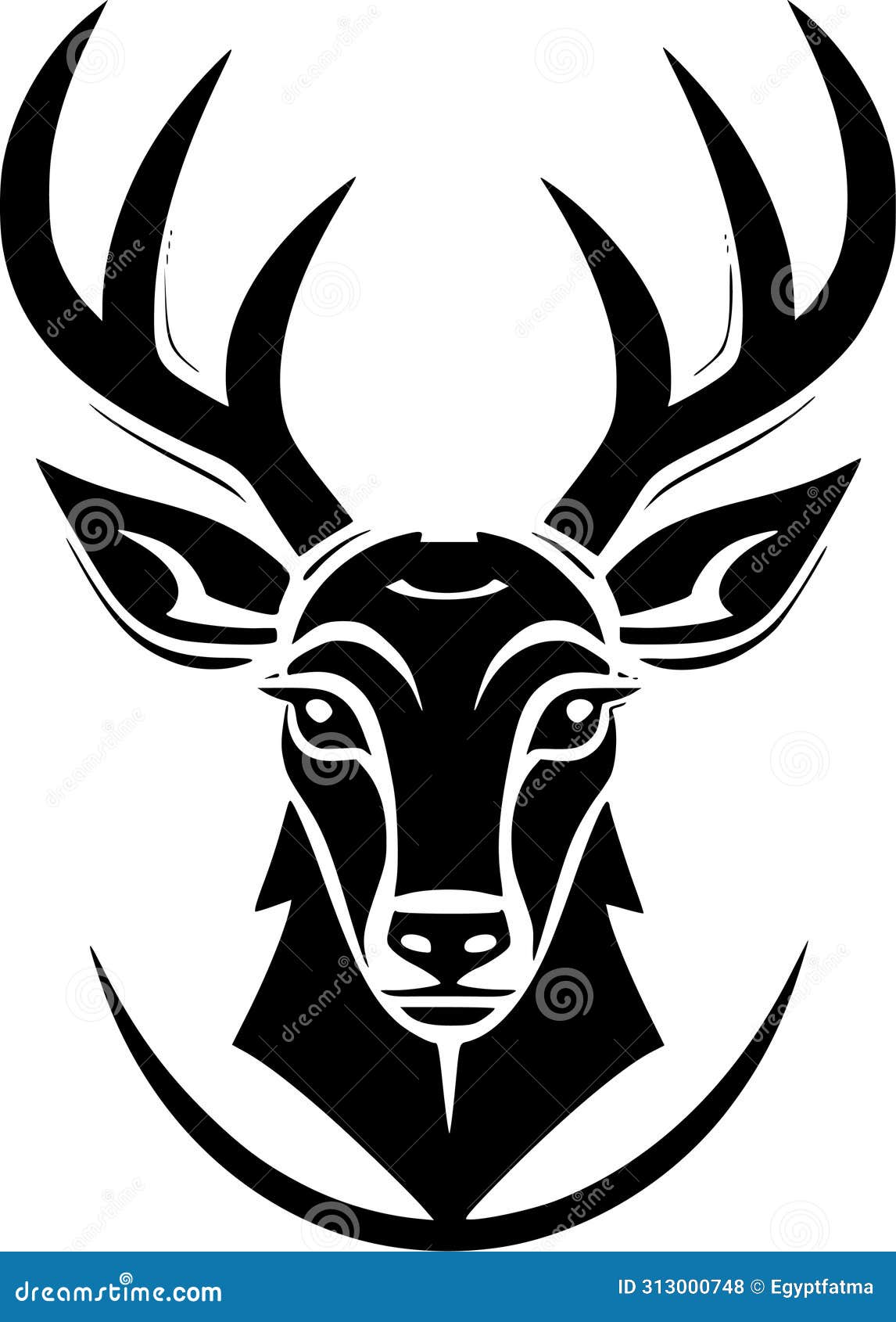 Dear - Minimalist and Simple Silhouette - Vector Illustration Stock ...