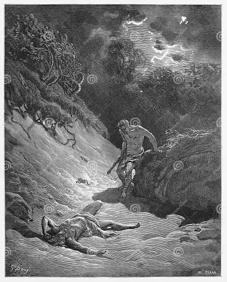 The death of Abel editorial stock image. Illustration of religion ...