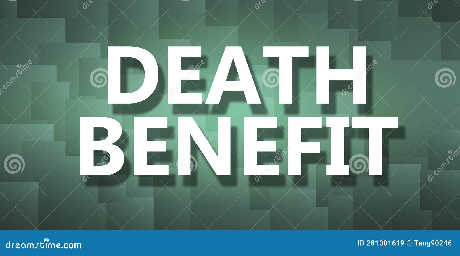 Death Benefit on Pixelated Background Stock Illustration - Illustration ...