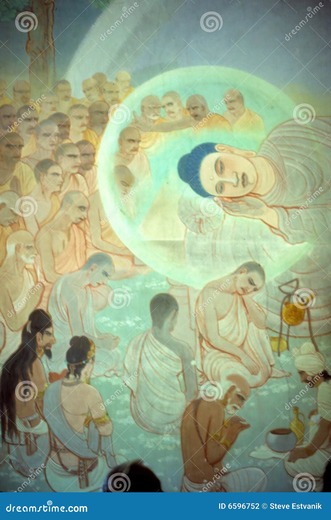 Death of the Buddha stock photo. Image of religion, buddhiism - 6596752