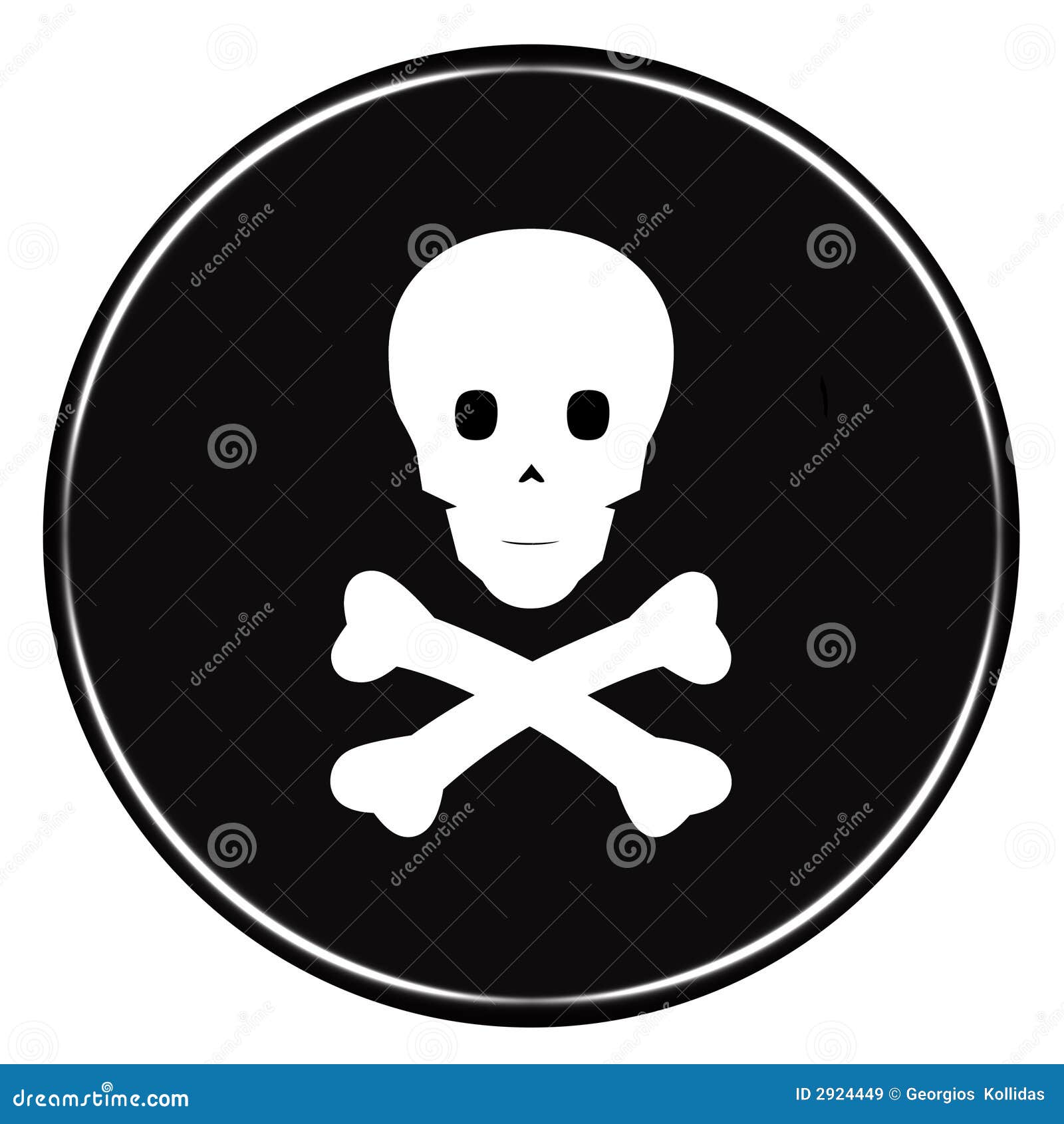 Death Button stock illustration. Illustration of concept - 2924449