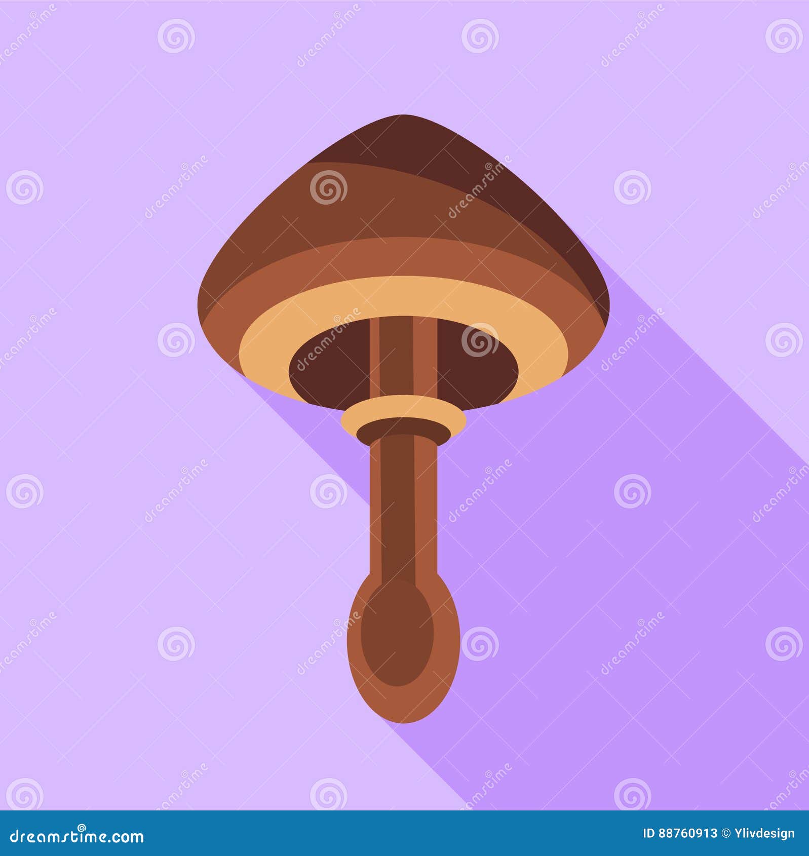 Red Fungi, Icon Vector Illustration | CartoonDealer.com #260374746