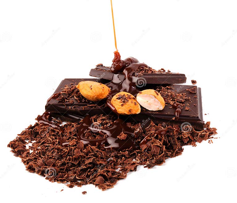 Death by Chocolate stock photo. Image of diet, square - 17201756