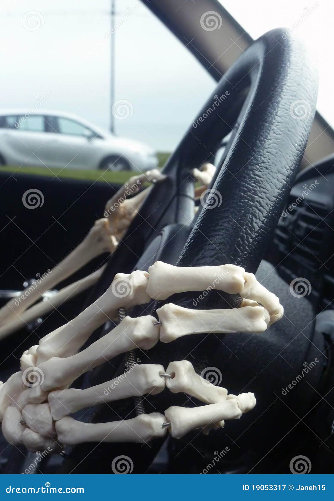 Death driver stock image. Image of bones, concept, death - 19053317